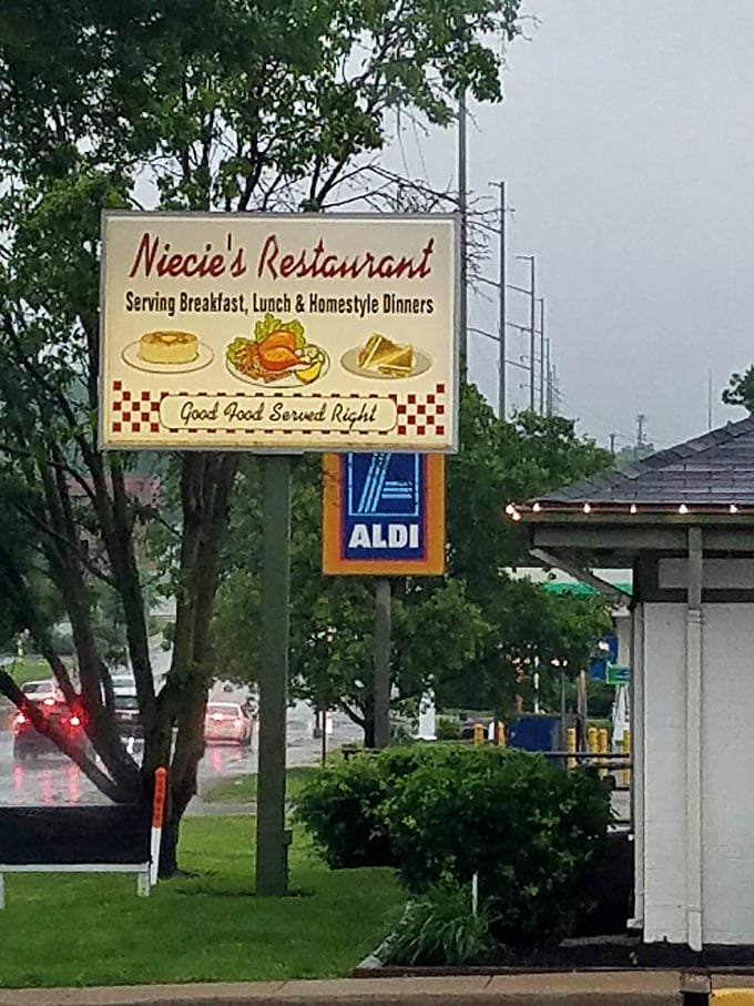 The sign promises "Good Food Served Right"&mdash;the understatement of the century for what awaits inside this Kansas City treasure.