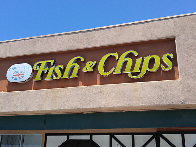 That sign isn't just announcing a restaurant &ndash; it's a beacon of hope for anyone who's ever suffered through soggy, disappointing fish and chips elsewhere.