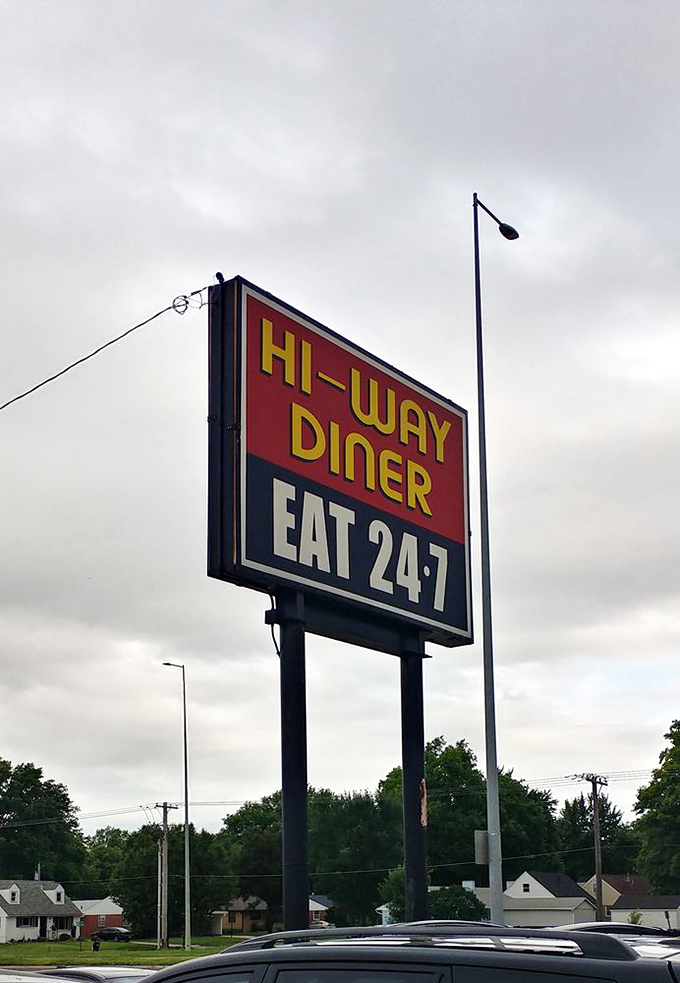 Standing tall against Nebraska skies, this sign has guided hungry travelers for decades. Like a lighthouse for those lost in a sea of fast-food mediocrity.