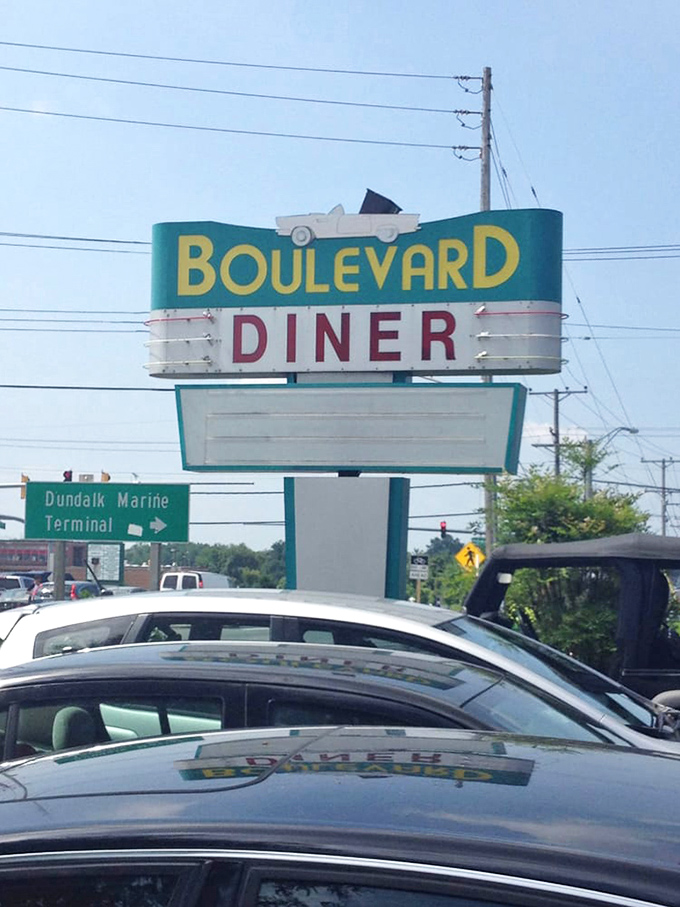 That vintage sign isn't just advertising a restaurant&mdash;it's a landmark, a meeting point, a North Star for those seeking the perfect breakfast in Dundalk.