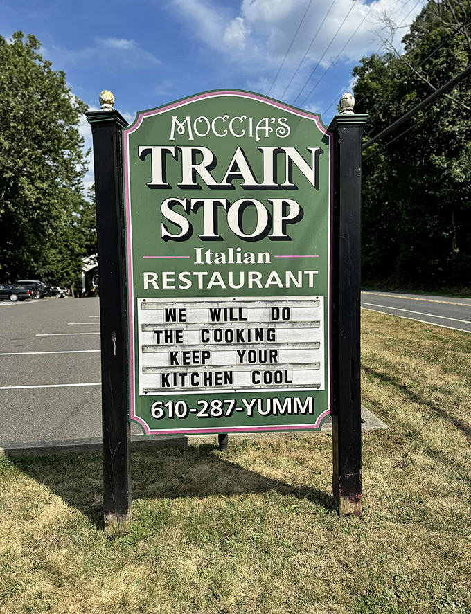 Their sign says it all: "We will do the cooking, keep your kitchen cool"&mdash;a proposition as irresistible as their chicken parmesan on a hot summer day.