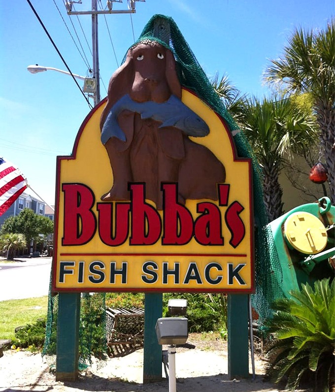The sign that launched a thousand seafood pilgrimages. Like a lighthouse for hungry travelers, it beckons with promises of fried perfection.
