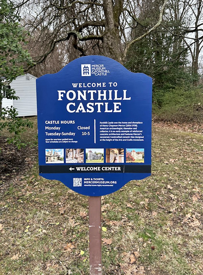 The welcome sign offers practical information while completely underselling the wonderland that awaits. It's like describing Disney World as "a place with rides."