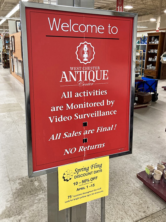 The welcome sign lays down the ground rules&mdash;like your favorite aunt who lets you raid the cookie jar but insists you wash your hands first.