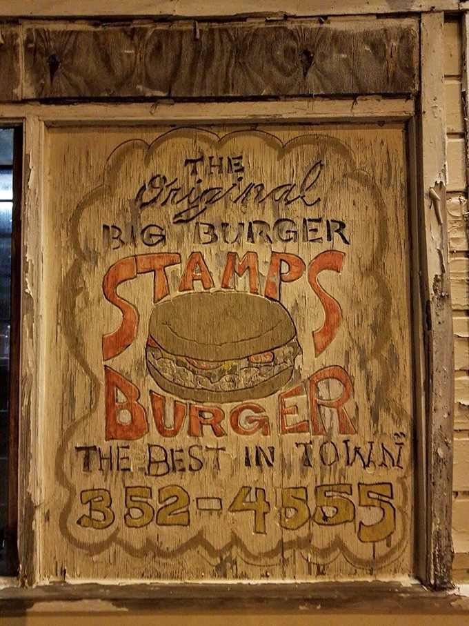 Hand-painted with pride, this sign tells you everything you need to know – they've been "the best in town" long enough to wear the title with confidence.