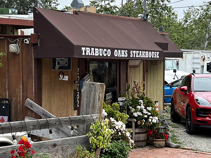 The unassuming exterior belies the culinary treasures within&mdash;like finding a diamond mine disguised as a garden shed, but with better parking and flowering plants.