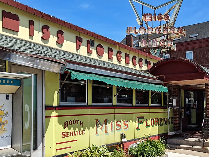 Two signs because one wouldn't do justice to this temple of breakfast excellence in Florence. 
