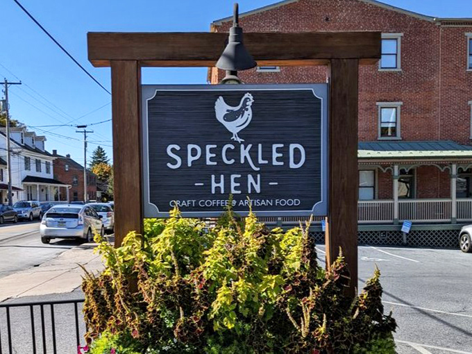 The sign that's launched a thousand detours. Many Pennsylvania road trips have been happily derailed by this siren call of craft coffee.