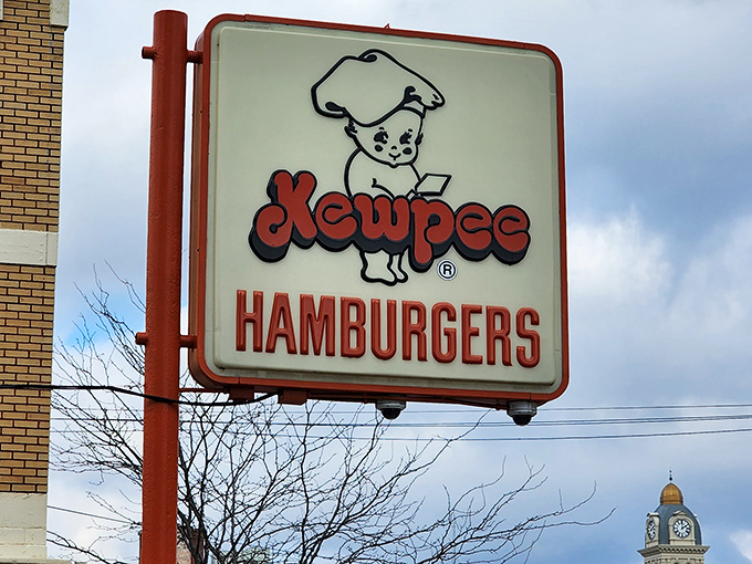 That vintage sign stands as a beacon of hope for burger purists everywhere&mdash;a reminder that some traditions are worth preserving in their perfect, unchanged glory.