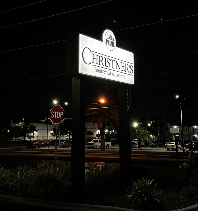 The sign that locals look for and tourists should discover&mdash;standing quietly confident on Lee Road, like a secret handshake for those in the know.