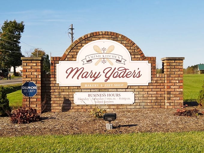 The iconic sign announces you've arrived at your destination&mdash;where calories don't count and pie is considered an essential food group.