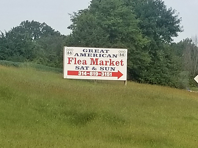 Roadside Americana at its finest&mdash;this sign beckons weekend warriors to exit the highway and enter a world of unexpected discoveries.