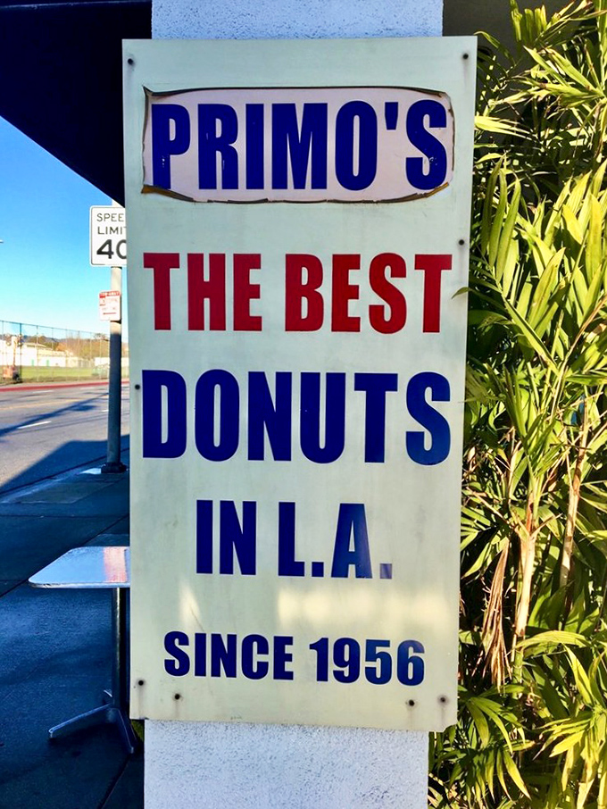 "The Best Donuts in L.A. Since 1956"—a bold claim backed by decades of delicious evidence and generations of loyal customers.