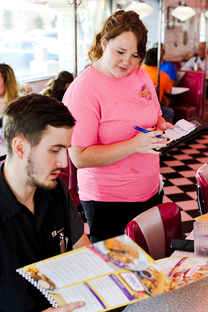 The true secret ingredient at Kroll's: dedicated servers who know the regulars by name and can recite the daily specials faster than you can say "knoephla."
