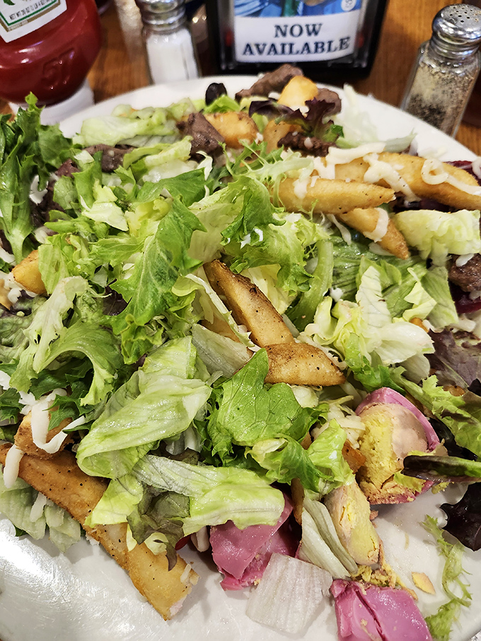 A steak salad that solves the eternal dilemma: "I should eat a salad, but I want something substantial"&mdash;the compromise we all need. 