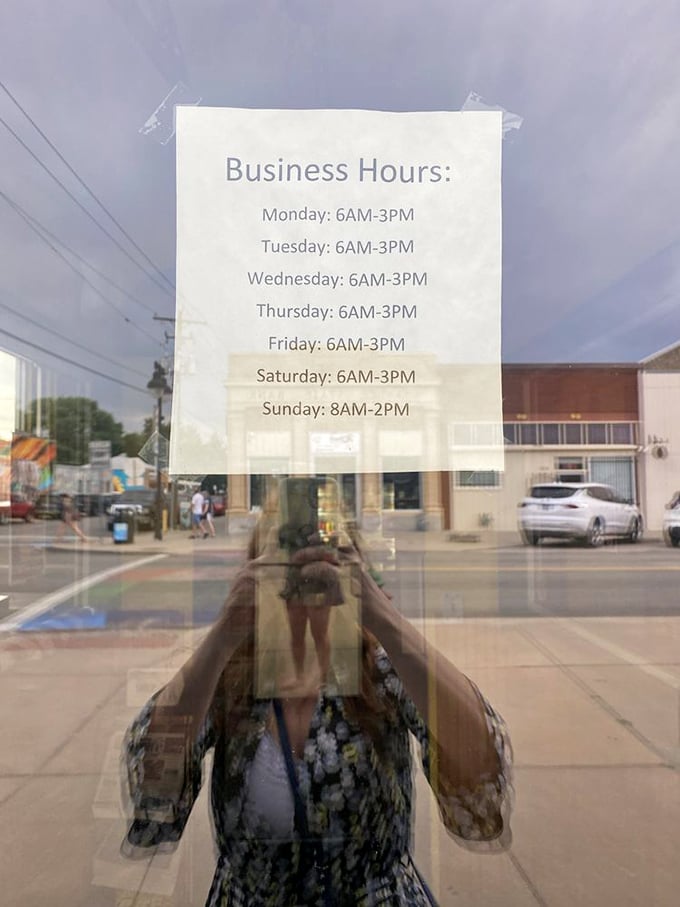 The hours posted on Bradley's door reveal the secret to their success&mdash;early risers get the freshest biscuits, while everyone gets home-cooked goodness before mid-afternoon.