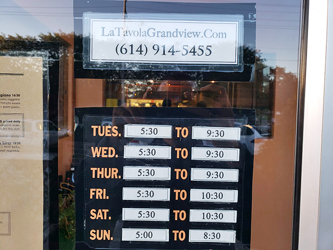 When the store hours are clearly displayed, there's no excuse for showing up when they're closed and crying outside.