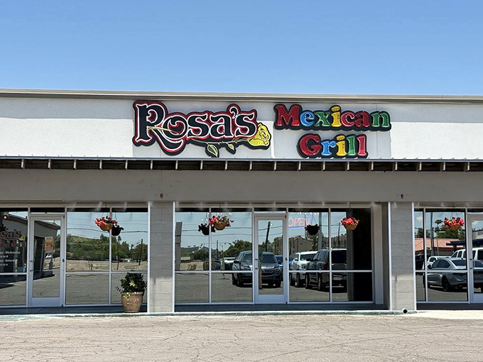 The storefront may be humble, but like a poker player with four aces, it knows it doesn't need to show off.