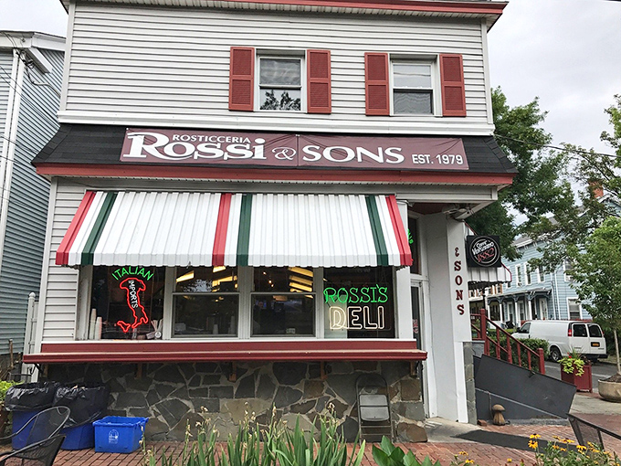 The classic storefront stands proud on its corner, a beacon of hope for the perpetually hungry.