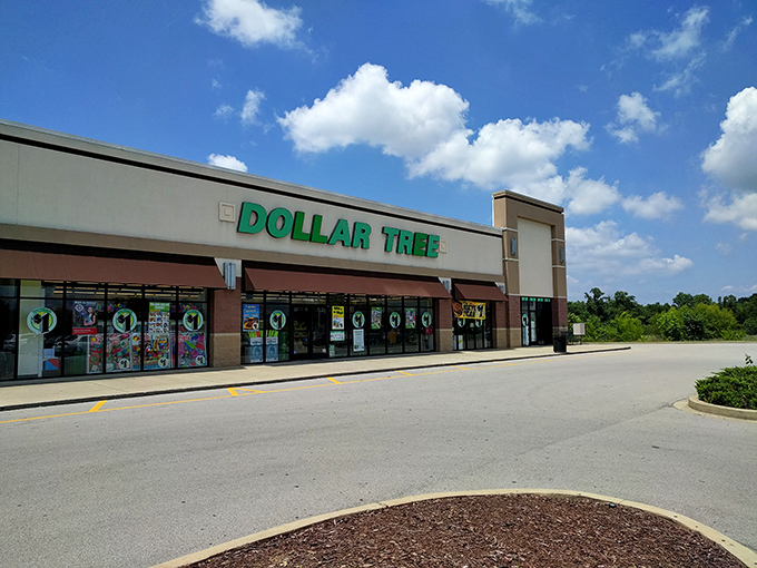 That parking lot could host a small county fair, with room left over for tailgating.