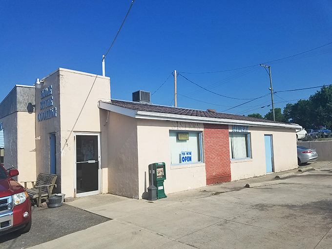 Midway's modest exterior belies the outsized reputation it holds in the hearts and stomachs of Kenton's faithful diners.