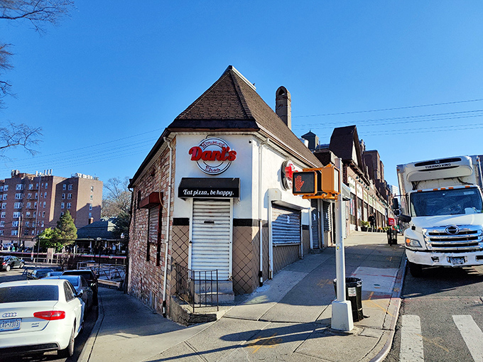 The corner storefront that's launched a thousand cravings. This unassuming building houses more happiness than places ten times its size.