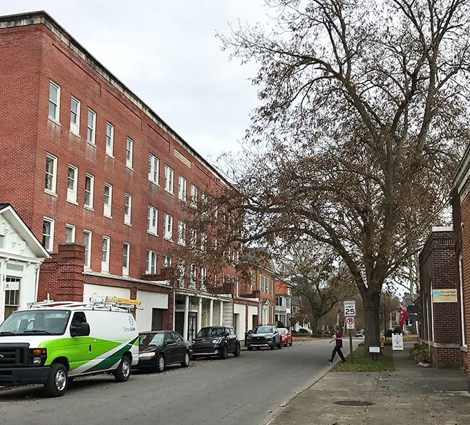 Edenton's historic streets whisper stories from centuries past, where brick buildings stand shoulder to shoulder like old friends.