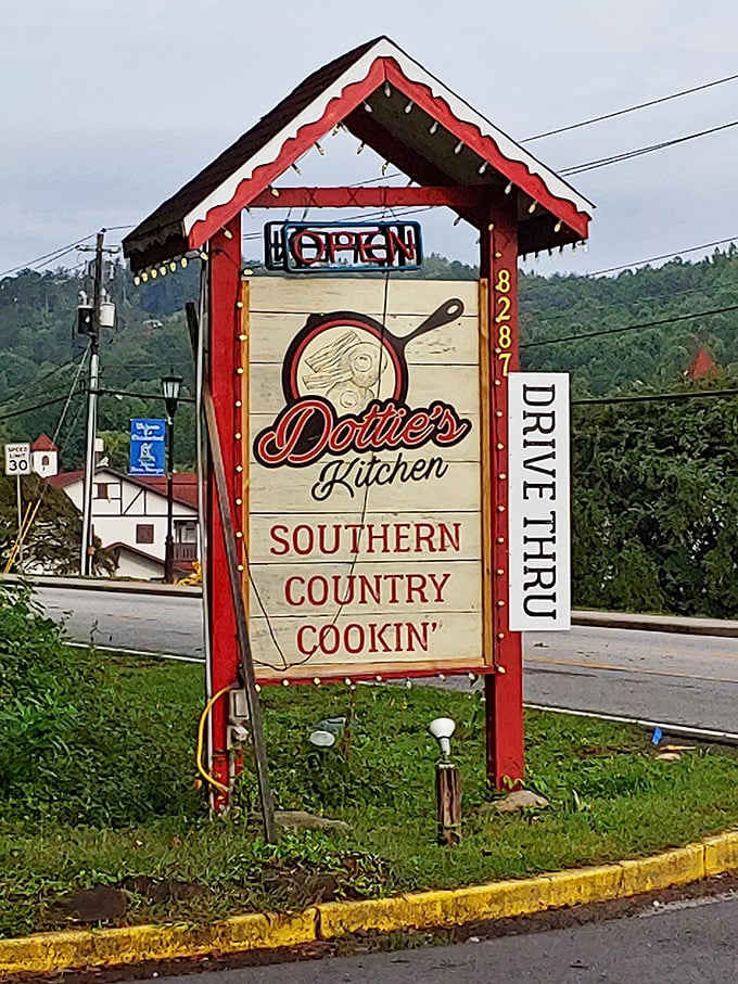 Vintage signs and nostalgia create an atmosphere that makes you feel like you've traveled back to simpler times.