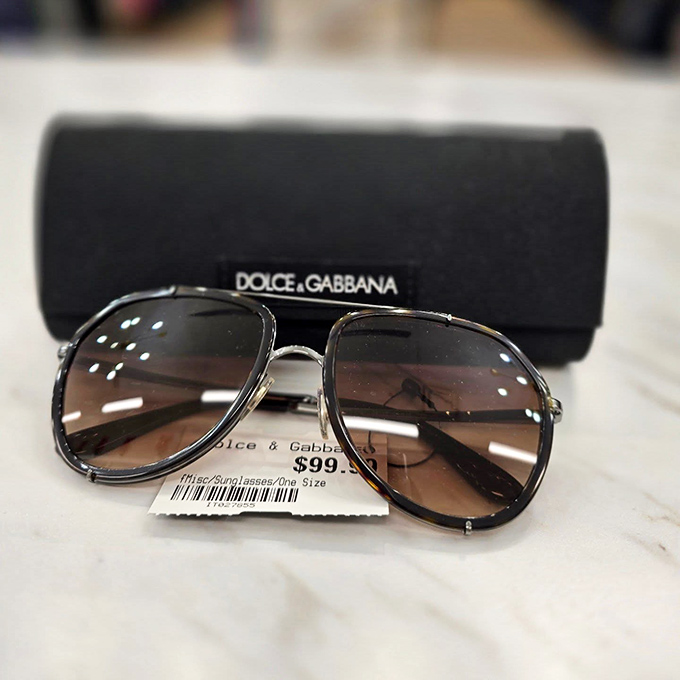 Designer shades that once protected celebrity eyes (probably), now ready to elevate your summer look for the price of two movie tickets.