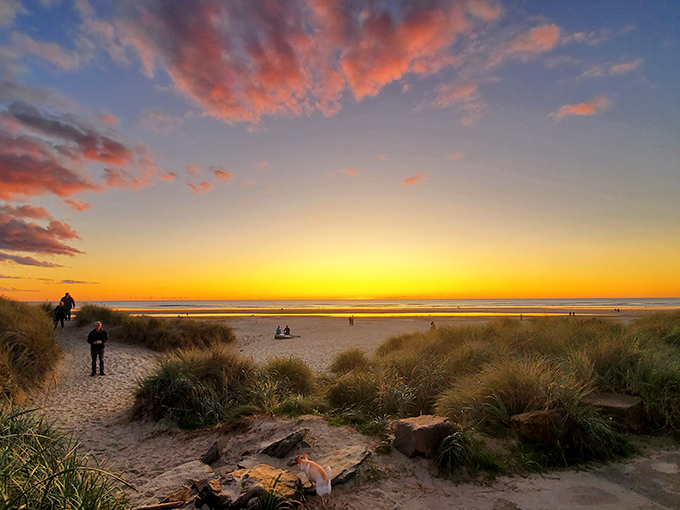 Mother Nature's light show doesn't require tickets&mdash;Manzanita sunsets paint the sky in hues that would make even the most jaded traveler pause in wonder.