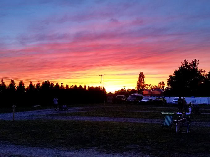 As the sun sets, the real magic begins. Nature's curtain call signals it's showtime in a theater with the world's most impressive ceiling.