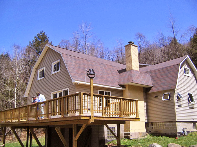 The Lodge at Lent Hollow provides rustic elegance that would make Teddy Roosevelt feel right at home.