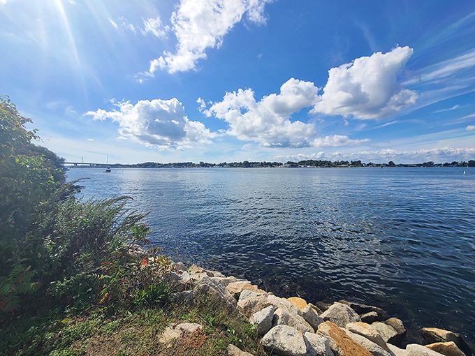 Not just a view, but the view&mdash;where the Sakonnet River stretches out like nature's welcome mat to this Rhode Island treasure.
