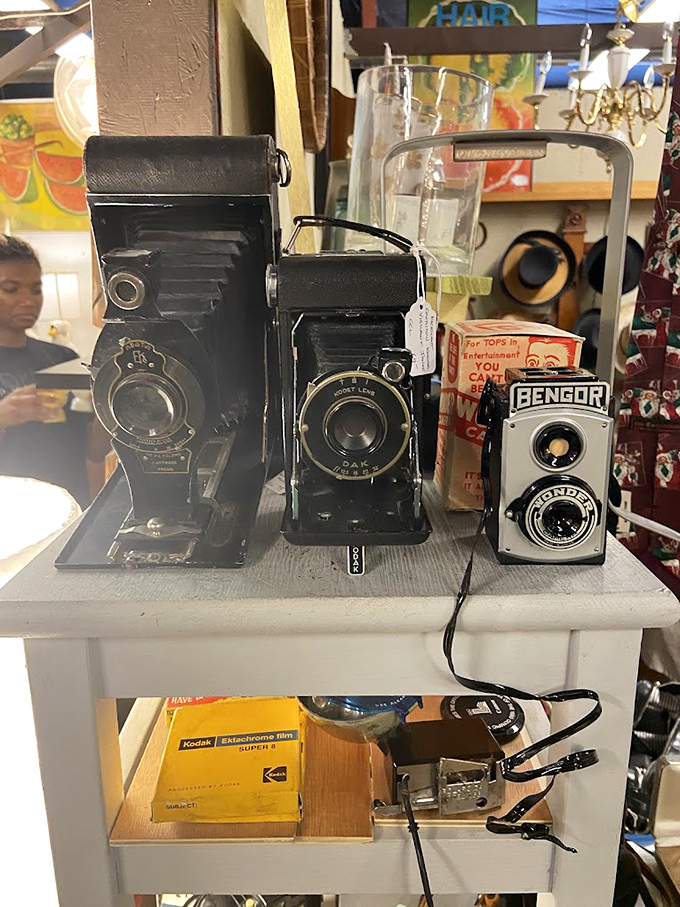 These aren't just old cameras&mdash;they're mechanical marvels that captured someone's wedding day, family vacation, or first steps long before smartphones existed.