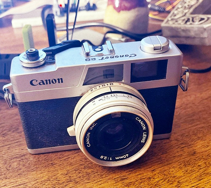 A classic Canon Canonet that captured someone's memories and now waits to preserve yours. Analog charm in a digital world.