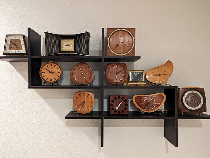 These mid-century timepieces don't just tell time&mdash;they tell stories of when design was king and "atomic" was the aesthetic everyone craved.