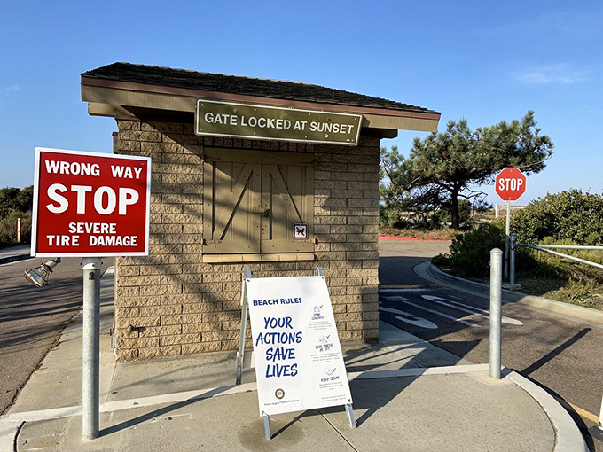 The exit gate that makes leaving feel like the end of a good book &ndash; bittersweet, but with the promise you can always return.
