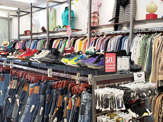 Color-coded heaven for the organizationally obsessed. This rainbow of options makes finding your perfect piece surprisingly easy.