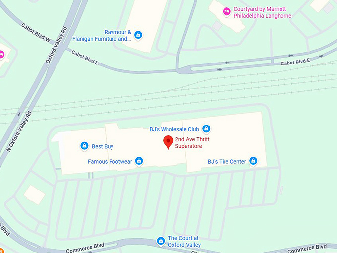 16. 2nd ave thrift superstore map