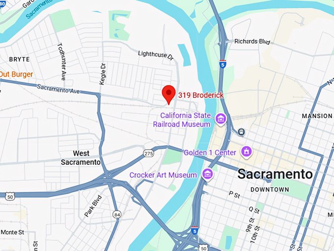 16. 319 broderick map