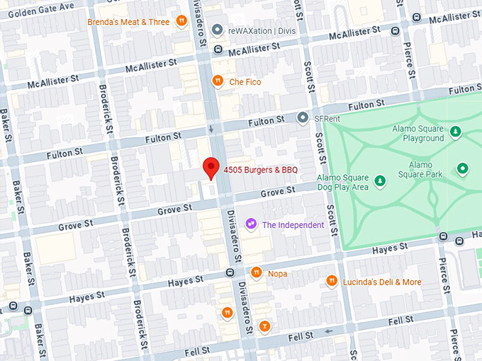 16. 4505 burgers & bbq map