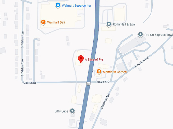 16. a slice of pie map