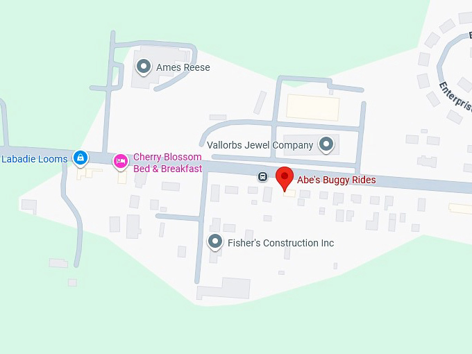 16. abe's buggy rides map