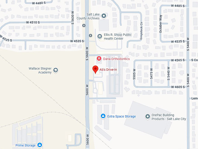 16. ab’s drive in map