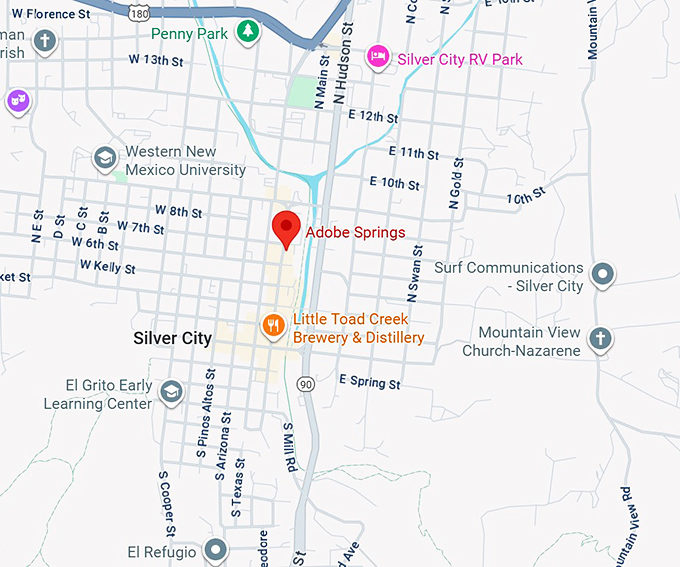 16. adobe springs map