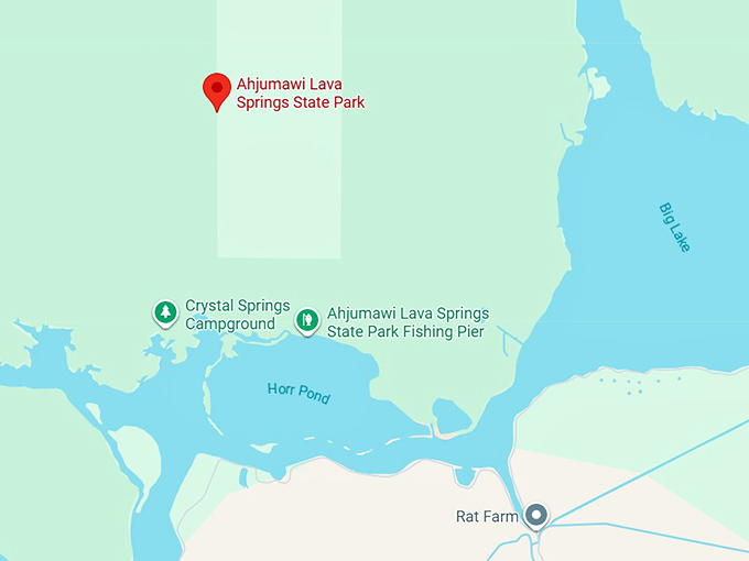 16. ahjumawi lava springs state park map