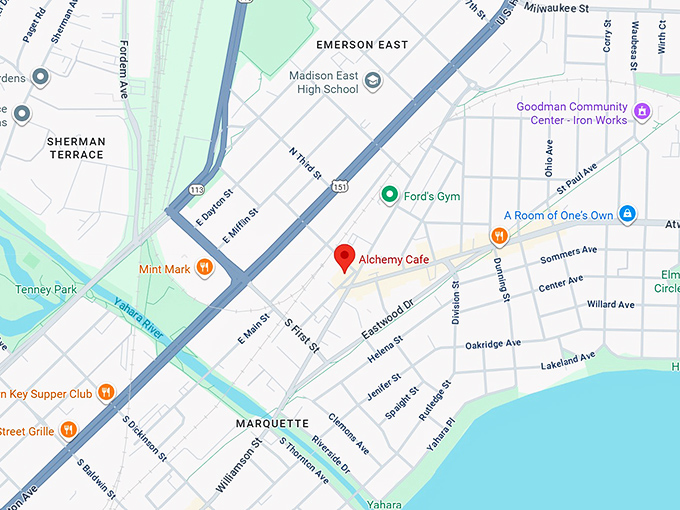 16. alchemy cafe map