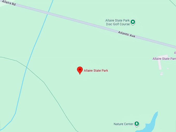 16. allaire state park map