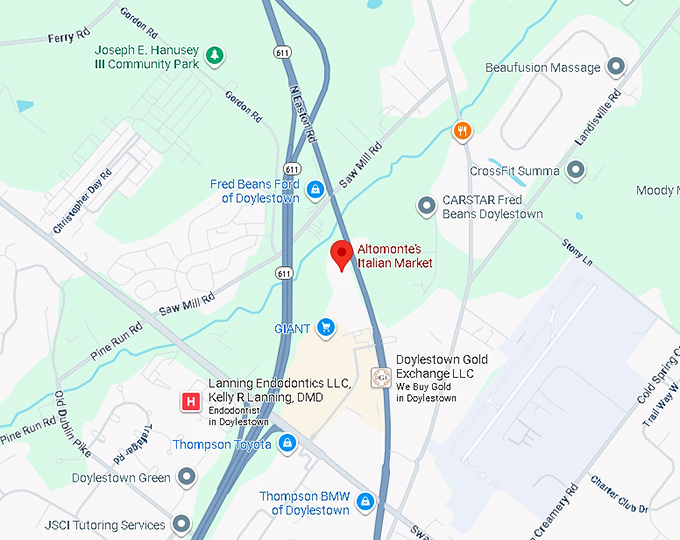 16. altomonte's italian market map