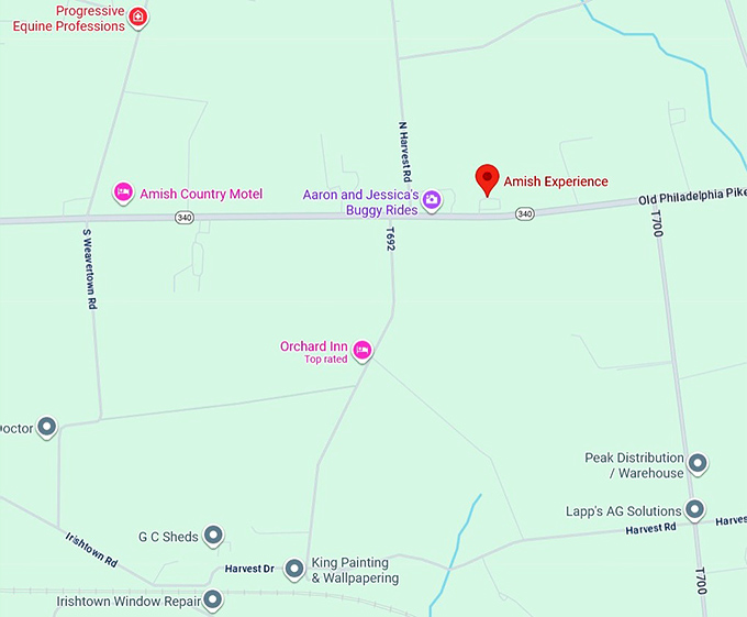 16. amish experience map